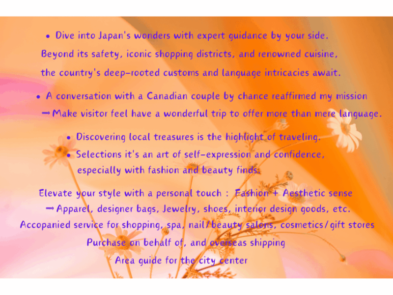 Enriches Your Stories: Ginza Shopping, JP No.1 Stylish Town - Personalized Shopping Experience: Tailored to Your Needs