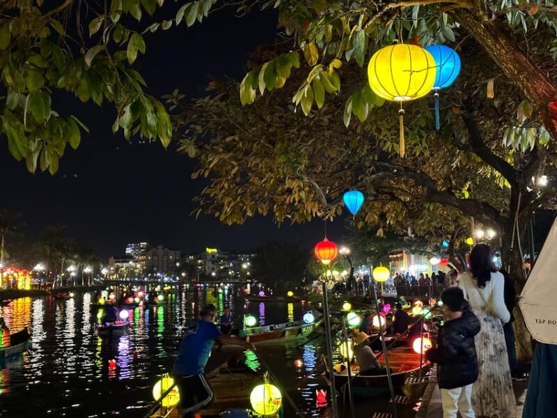 Entry Ticket: 45 minutes Traditional Boat trip on Hoai River - What to Expect