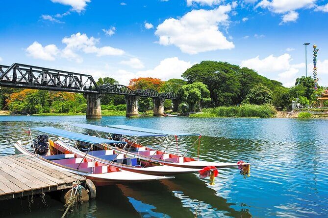 Erawan Waterfall & Train Tour from Kanchanaburi  Full Day - Final Stop: River Kwai Bridge