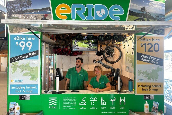 eRide Waiheke 5 bays ride - Introduction to the Waiheke E-Bike Experience