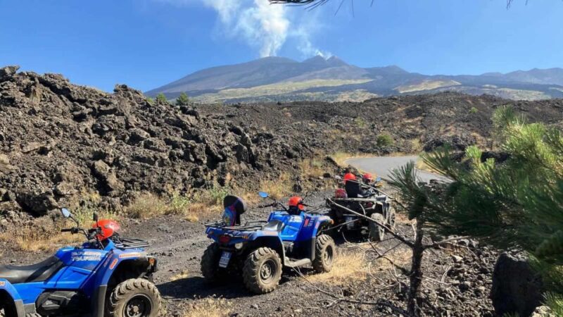 Etna Quad Tour with private transport - Key Points