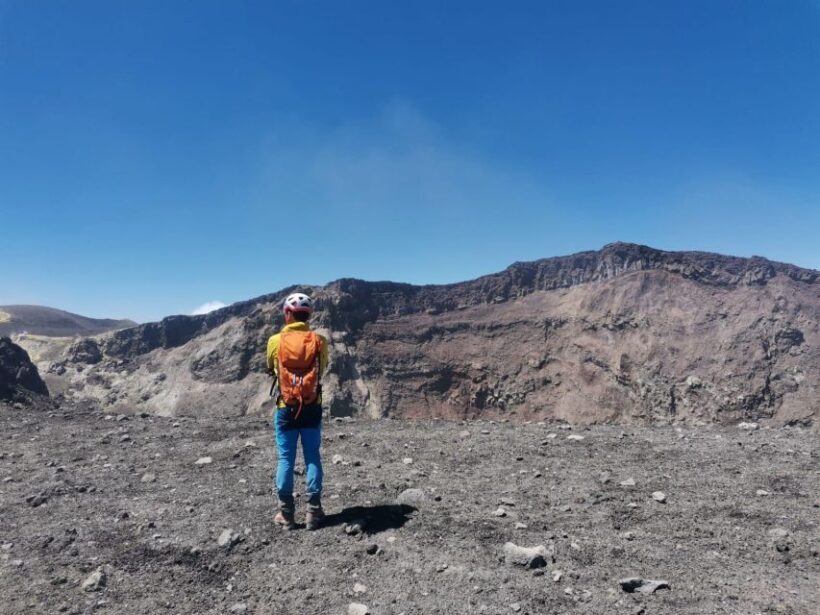 Etna summit crater only by hiking - Key Points