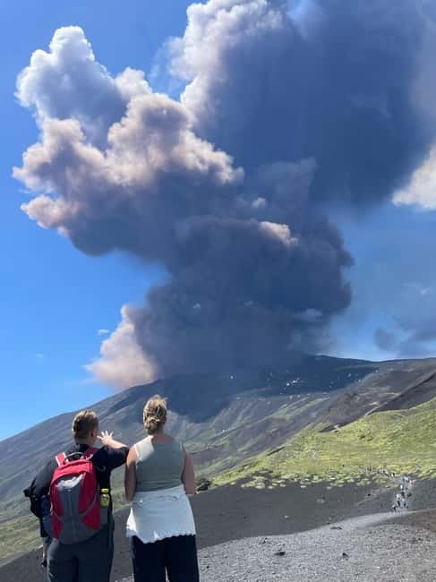 ETNA VOLCANO: Excursion to the Craters of 2002 - Walking Through Lava Flows and the Remains of the Past