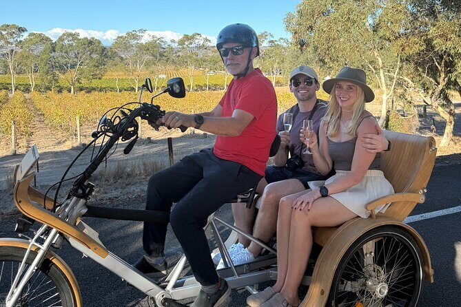 eTukTuk Adventure from Shirvington Wines - McLaren Vale - Key Points