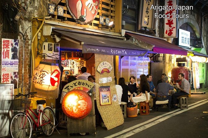 Evening Tokyo Walking Food Tour of Shimbashi - Cancellation and Reservation Policies