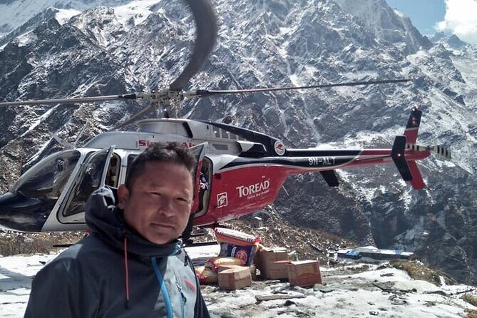 Everest Base Camp Landing by Helicopter at kalapathar View Point - The Sum Up