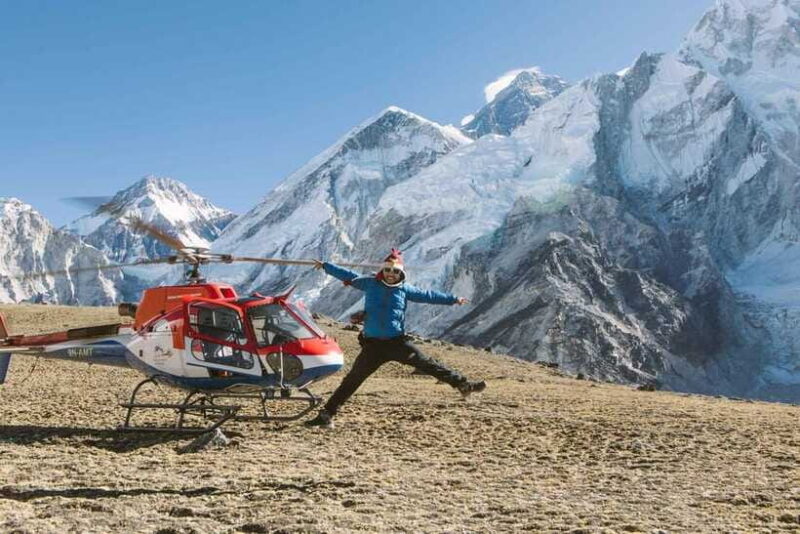 Everest Helicopter (shared) Tour landing in Kalapathar - The Itinerary in Detail