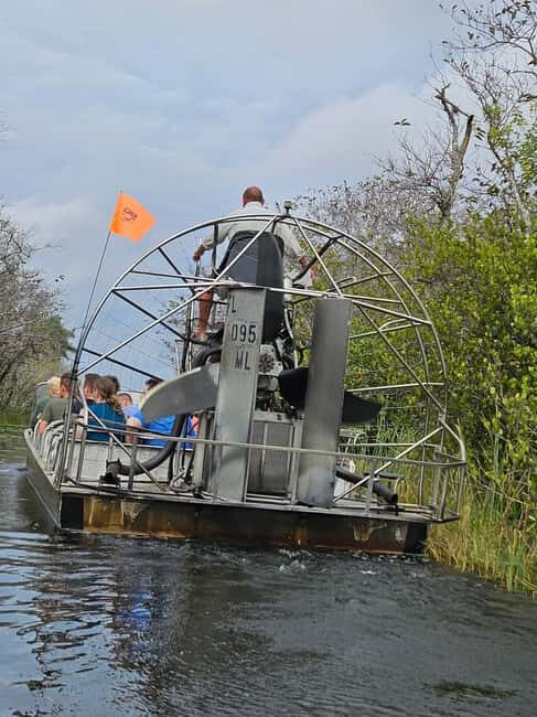 Everglades: boat tour with transportation& entrance included - Key Points