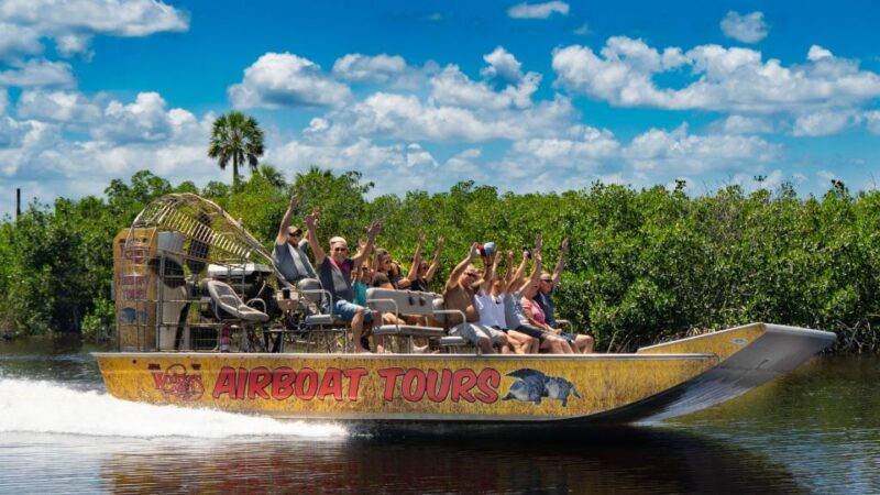 Everglades City: Guided Kayaking Tour with and Airboat Ride - Key Points