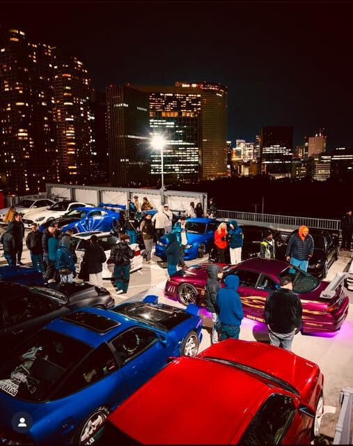 EVO, WRX, Skyline  JDM Night Run to Daikoku Car Meet - What to Expect from the Night Run