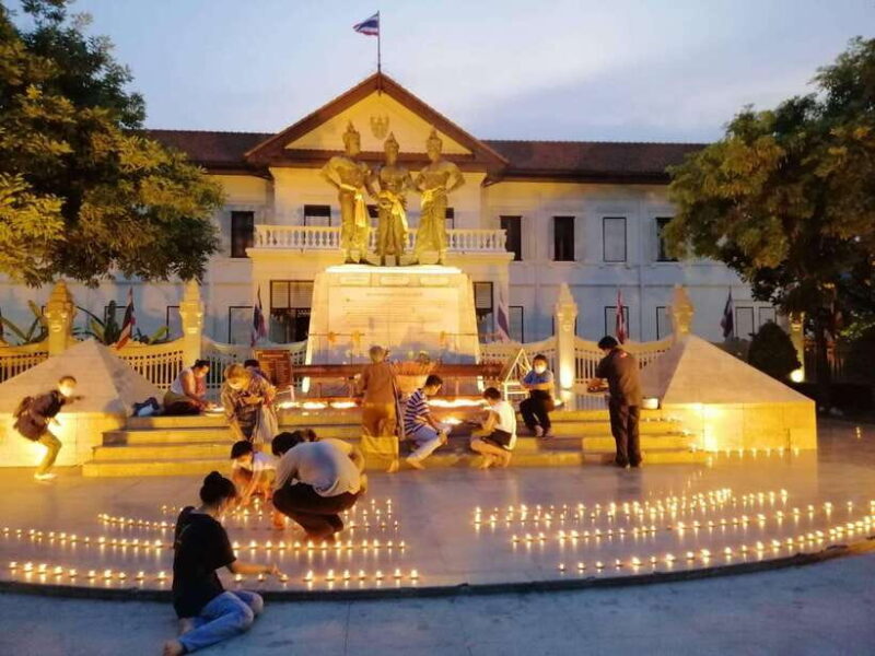 Ex-monk city & temples walking tour: (3.5 hours / 1.7 km.) - The Temples and Landmarks You’ll Visit