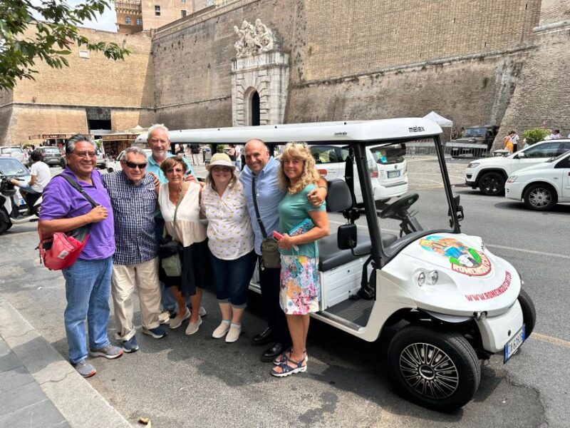Exclusive 6 hours tour of Rome in Golf cart for Cruisers - Considerations and Practical Tips