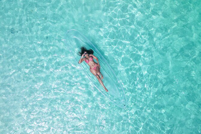 Exclusive Aerial Reflection: Solo Clear Kayak in Turks and Caicos - Who Will Appreciate This Experience?