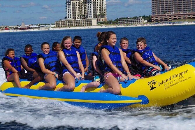 Exclusive Fun Adventure on a Banana Boat Water Ride - A Relaxed Water Adventure in Turks and Caicos: The Banana Boat Experience