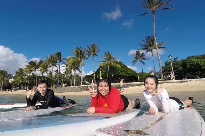 Exclusive Group Surfing Lesson with Waikiki Courtesy Shuttle - Equipment and Safety Measures