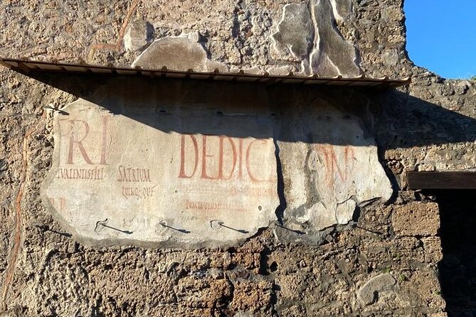 Exclusive Half-Day Tour in Pompeii with skip the line tickets - Key Points
