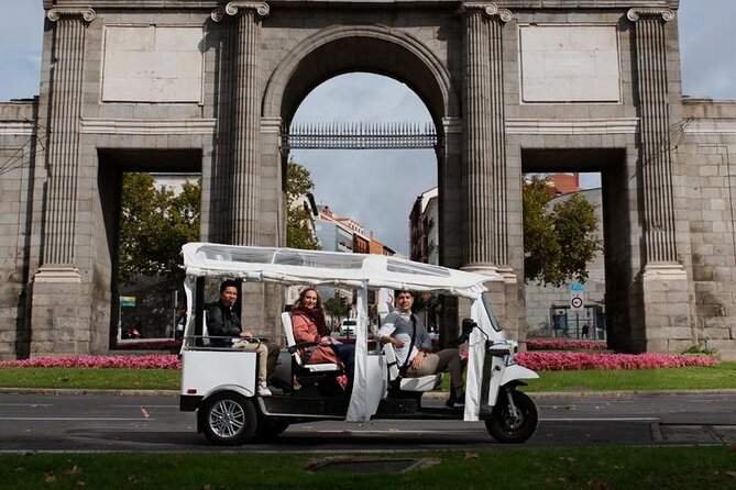 "Exclusive Panoramic Views of Madrid in Tuk Tuk with pickup" - A Detailed Look at the Madrid Tuk-Tuk Tour