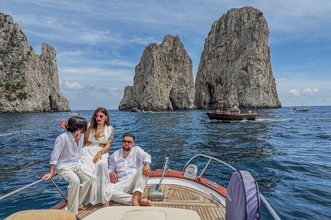 Exclusive Private Boat Tour - Capri Sorrento Amalfi Positano - Pickup and Meeting Points for Convenience