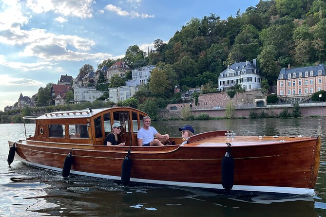 Exclusive private boat trip for couples in Heidelberg - Key Points