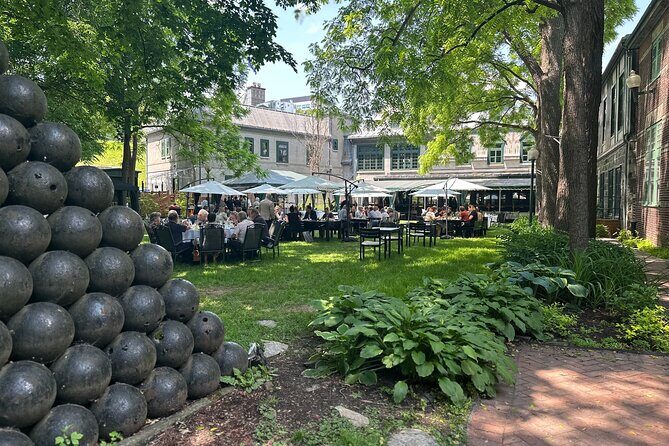 Exclusive Quebec Private Garrison Club Garden BBQ Luncheon - A Unique Dining Experience at Quebec’s Garrison Club