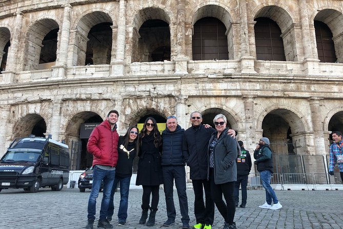 Exclusive Rome Tours, Driver & Tour Guide, Col & Vat (8/10hrs) - Meeting Points and Accessibility