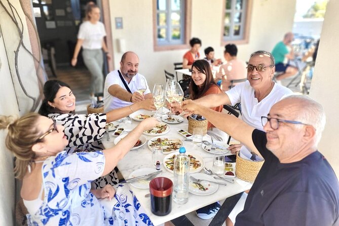 Exclusive Santorini Private Wine Tasting & Greek Lunch Experience - Anhydrous Winery: Scenic Views and a Authentic Greek Lunch