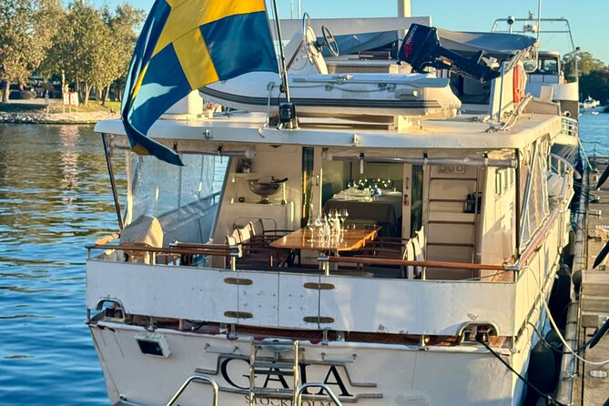 Exclusive Yacht Tour of Stockholm: Sunset, Dinner, Lunch, Cruise - Inclusions