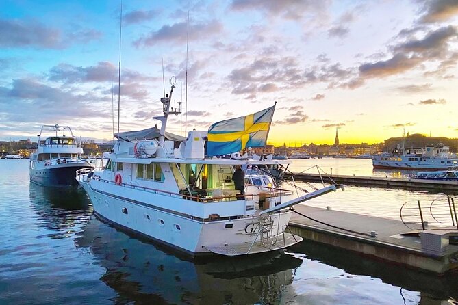 Exclusive Yacht Tour of Stockholm: Sunset, Dinner, Lunch, Cruise - Schedule