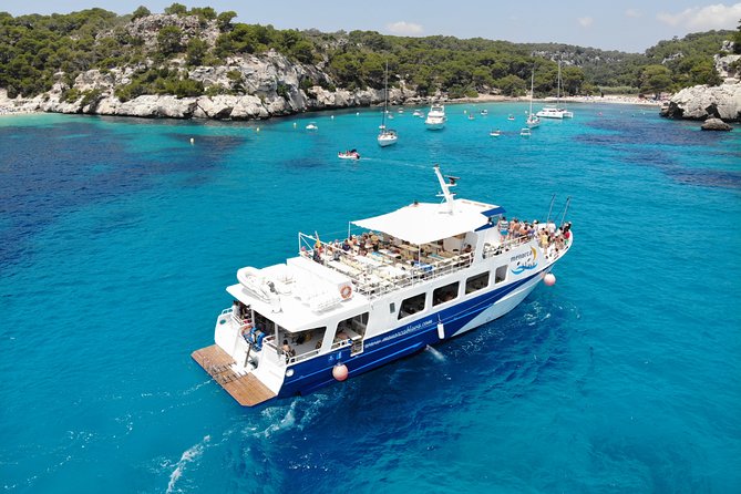 Excursion to the Southern Beaches of Menorca With Paella Included Holacruise - Food and Beverages