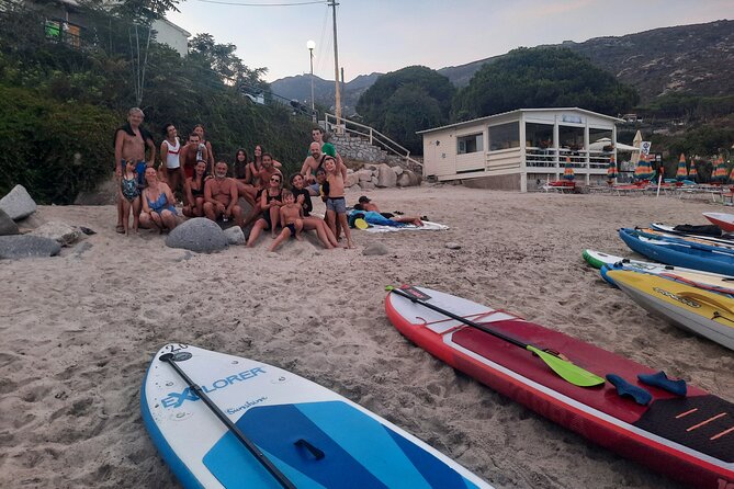 Excursion to the wild beach of Galenzana in Sup and Canoe - Key Points
