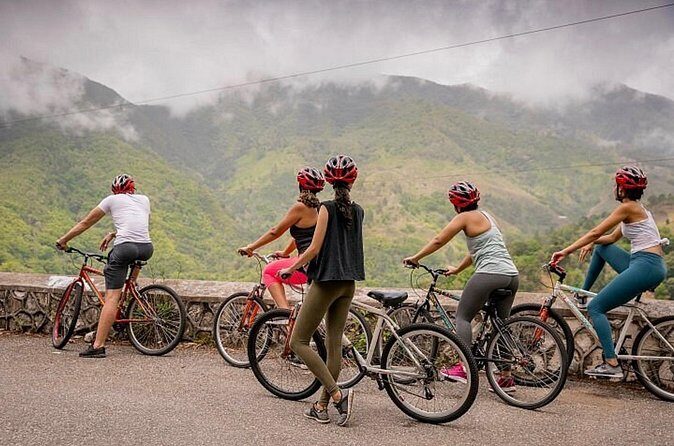 Exotic Full-Day Blue Mountain Bicycle Adventure - Lunch and Waterfall Swims