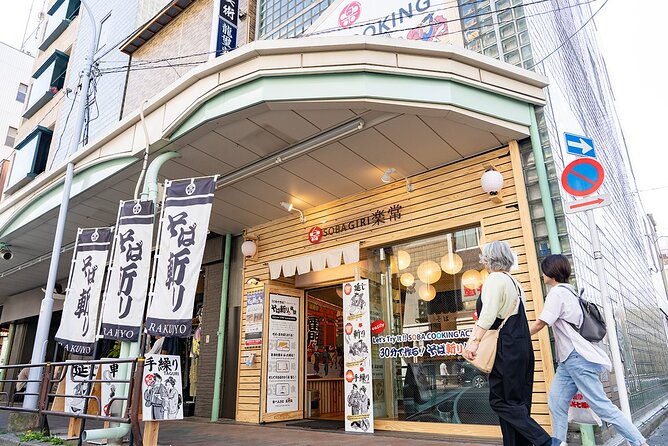 Experience Big Soba Knife Soba Making Class in Tokyo Kappabashi - Class Details and Inclusions