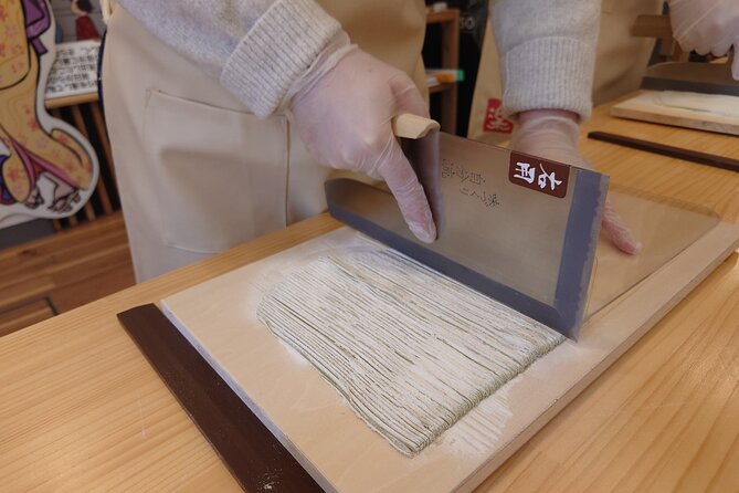 Experience Big Soba Knife Soba Making Class in Tokyo Kappabashi - Health and Safety Measures