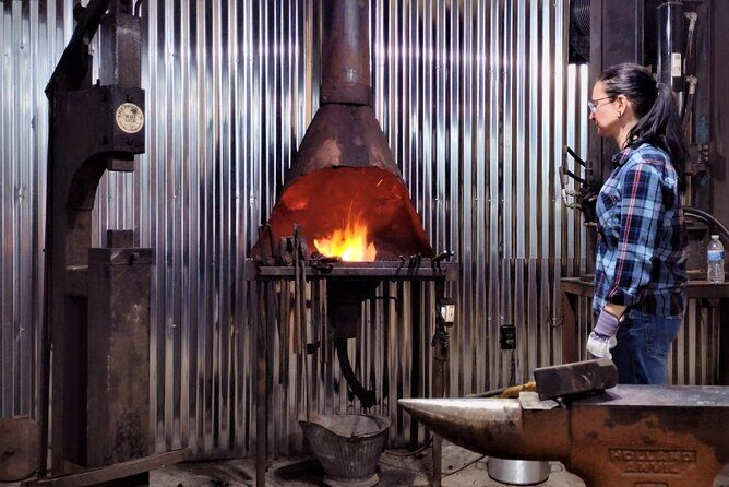 Experience to Forge a Railroad Spike Knife in Ferry Township - Key Points