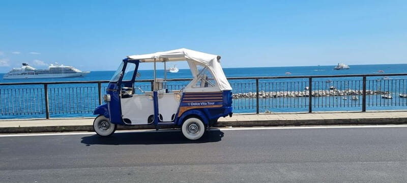 Explore Amalfi Coast in a Vintage Tuk-Tuk Adventure - An Authentic Ride in a Classic Italian Vehicle