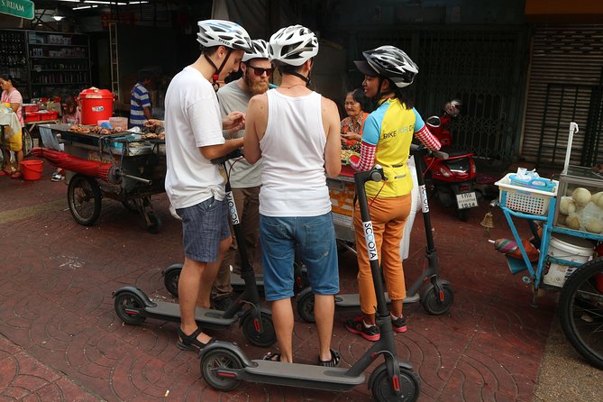 Explore Bangkok by E-Scooter & Try Street Food - The Value for the Price