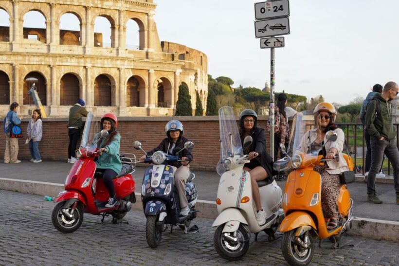 Explore city on Vespa with Professional Photographer - Authentic Feedback from Travelers