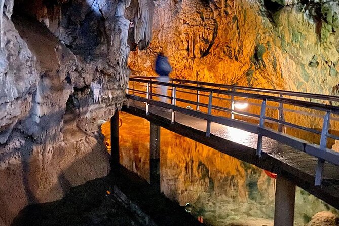 Explore Corinth & Mythical Cave of Lakes, Ride Cog Rail Plus Meal - Riding the Odontotos Railway