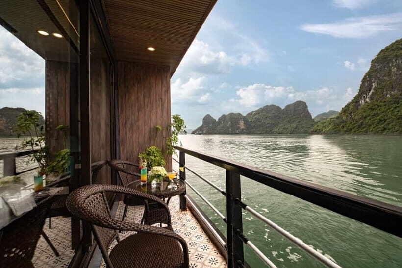 Explore Halong&Lan Ha Bay 5* cruise, classy-bathtub-balcony - Authentic Experiences and Highlights