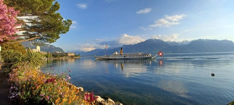 Explore Montreux in 90 Mins: From Lord Byron to Queen - A Stroll Along the Iconic Lakeside Promenade
