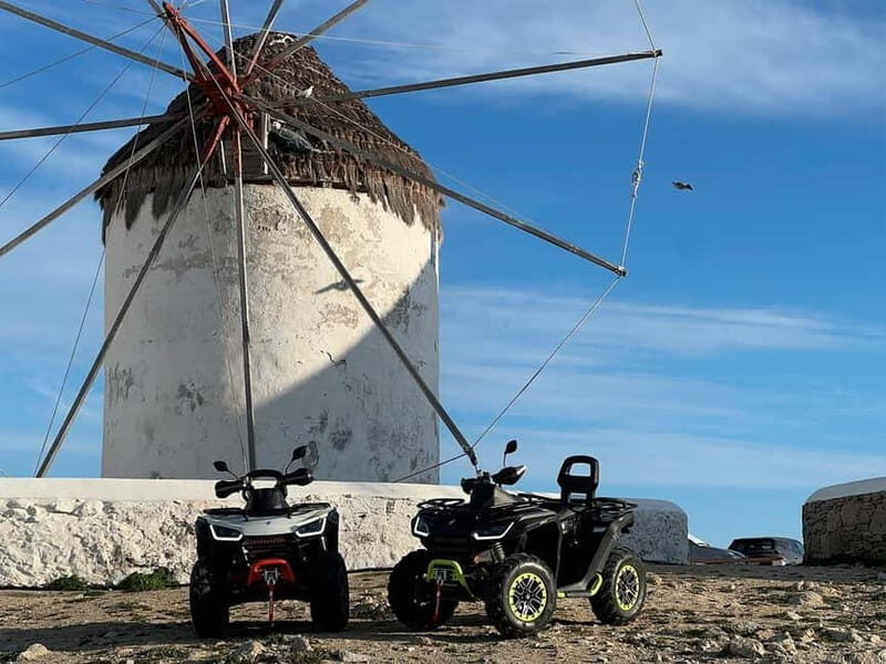 Explore Mykonos Island with a 650cc ATV / QUAD Tour - Highlights of Each Stop