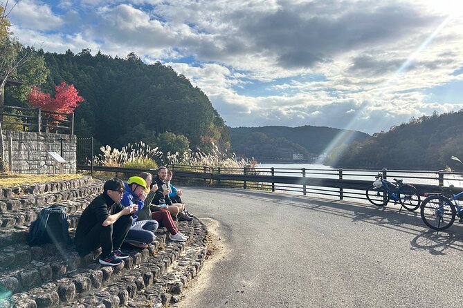 Explore Nature in Yoshino With E-Bike Tour - Crossing the Suspension Bridge