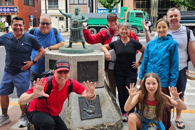 Explore Sumo Culture: GRAND SUMO TOURNAMENT - Enlighten Yourself at a Buddhist Temple and Shinto Shrine