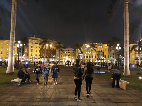 Explore the Catacombs, Lima Main Square & Magic Water Show - Visiting the Main Square