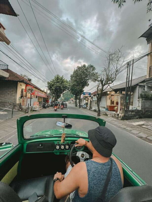 Explore Ubud with Volkswagen Beetle/Safari 181 - The Itinerary: Scenic Stops with a Cultural Touch