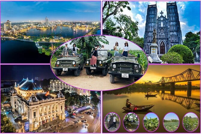 Exploring Jeep Tour Through the Red River Delta - Key Points