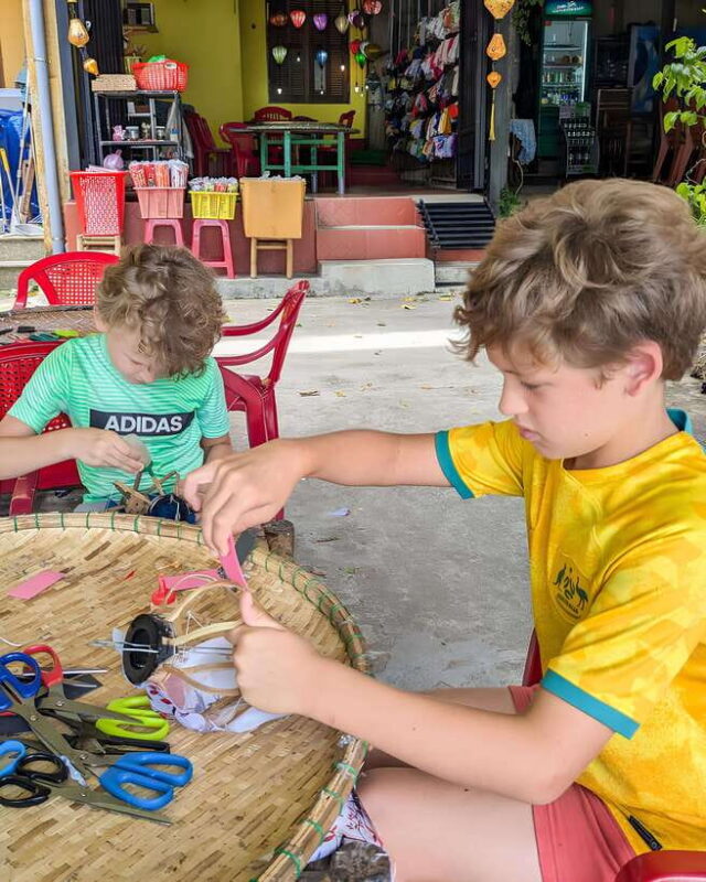 Exploring the Waterways - Cam Thanh Coconut -Lantern making - FAQ