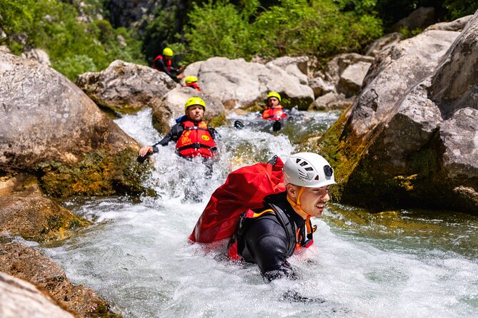Extreme Canyoning on Cetina River from Split or estanovac - A Thrilling Introduction to Croatia’s Extreme Canyoning Adventure