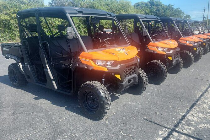 Exuma,Bahamas: 6 Seater Buggy/Jeep Rental with Bluetooth speakers - Key Points