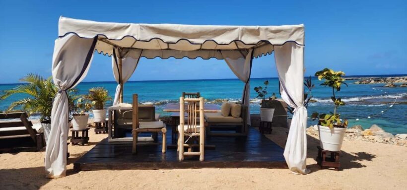 Falmouth: Bamboo Beach Club VIP Cabana with Food & Beverage - The Sum Up